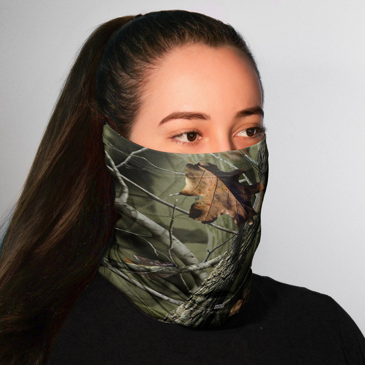 Bandana Tubeneck Brk Multifuncional Real Tree com Proteção UV50+